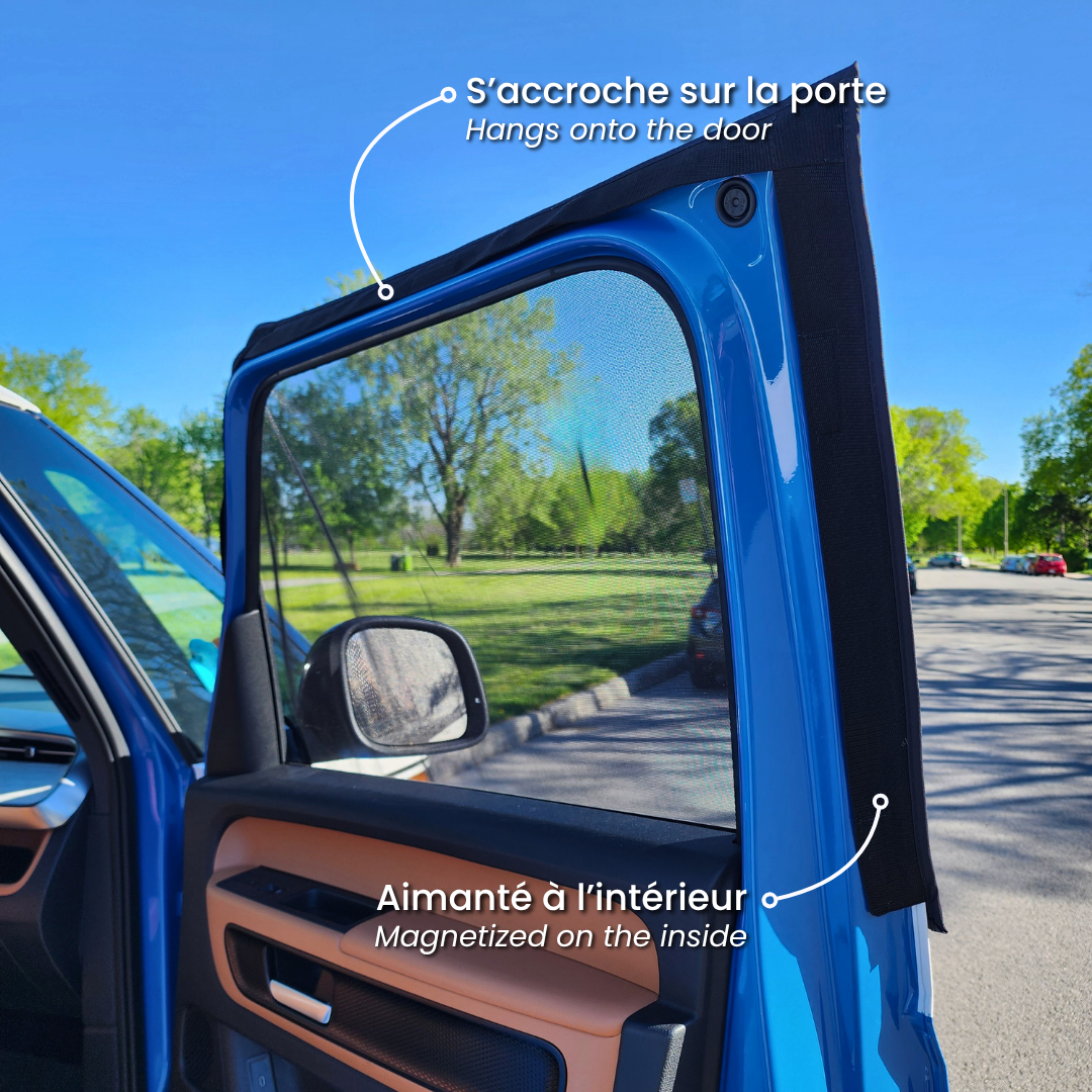 Volkswagen ID Buzz Front Doors & Sliding Doors Bug Screens – PeaceOut